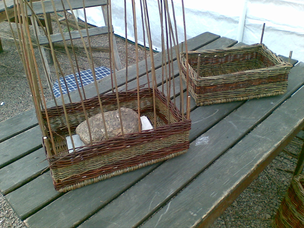 Korgflätning: 2011-01-23