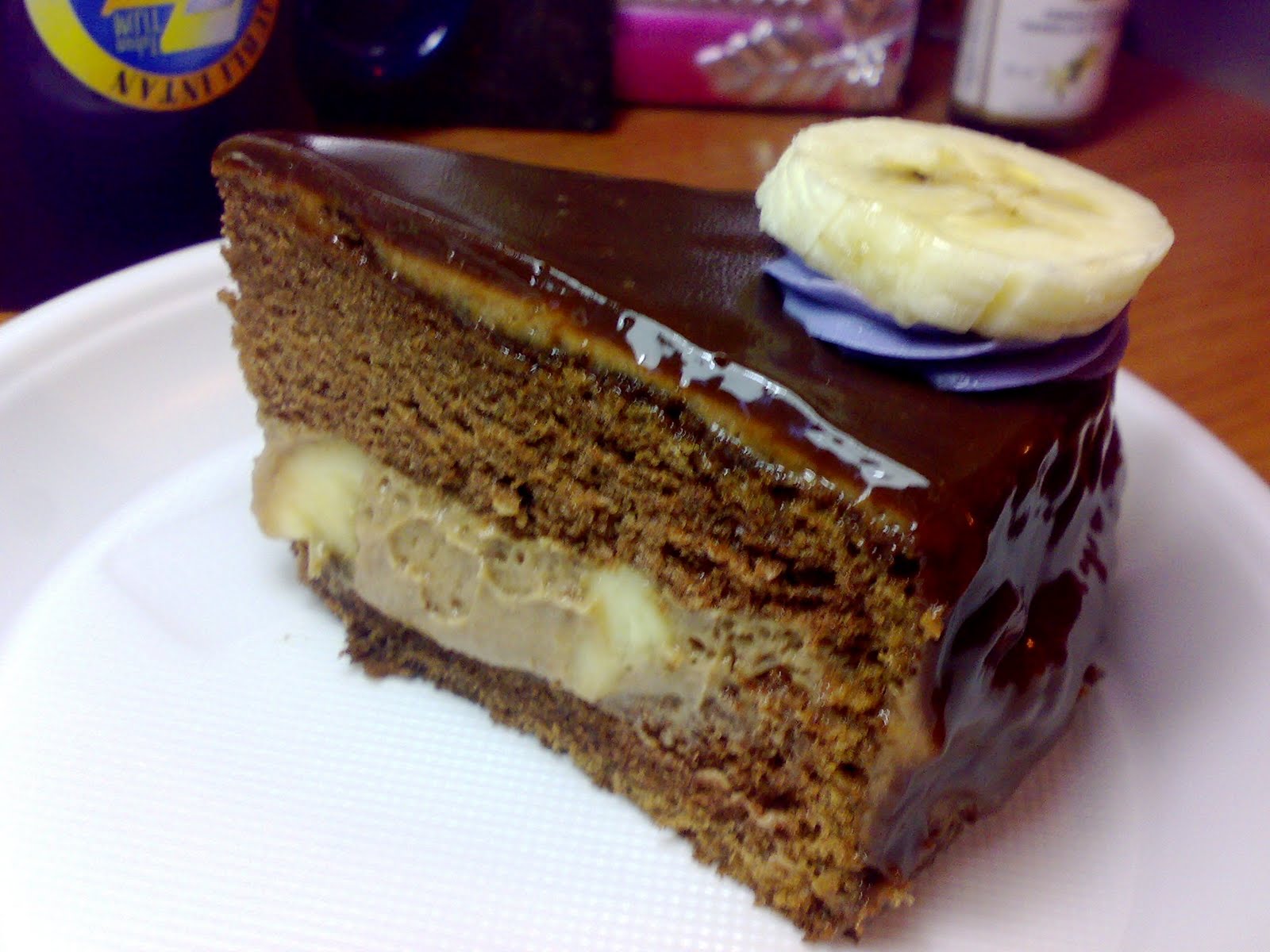 SWEET V@NiLL@: Resepi Choc Banana Cake Ala2 Secret Recipe