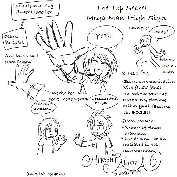 The Great Mega Man Finger Phenomenon // The Mega Man Network