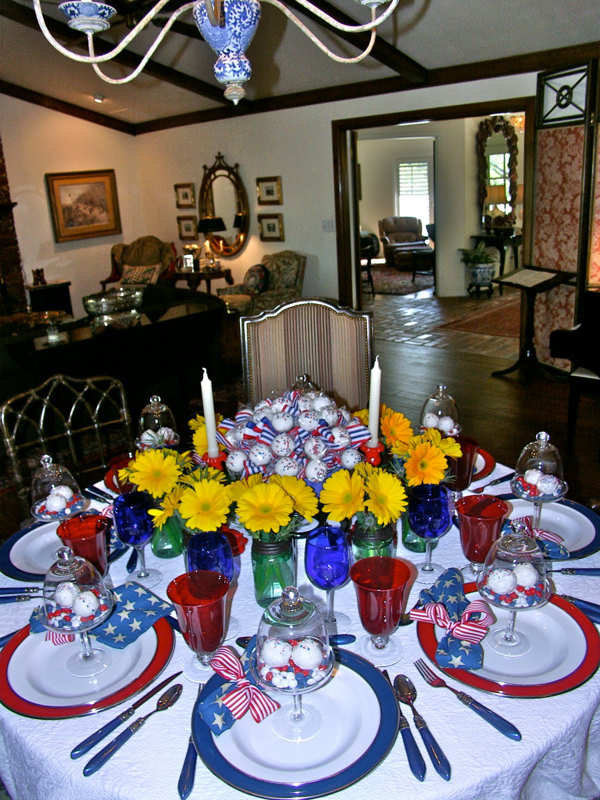 Red, White, and Blue Luncheon - Entertaining Women
