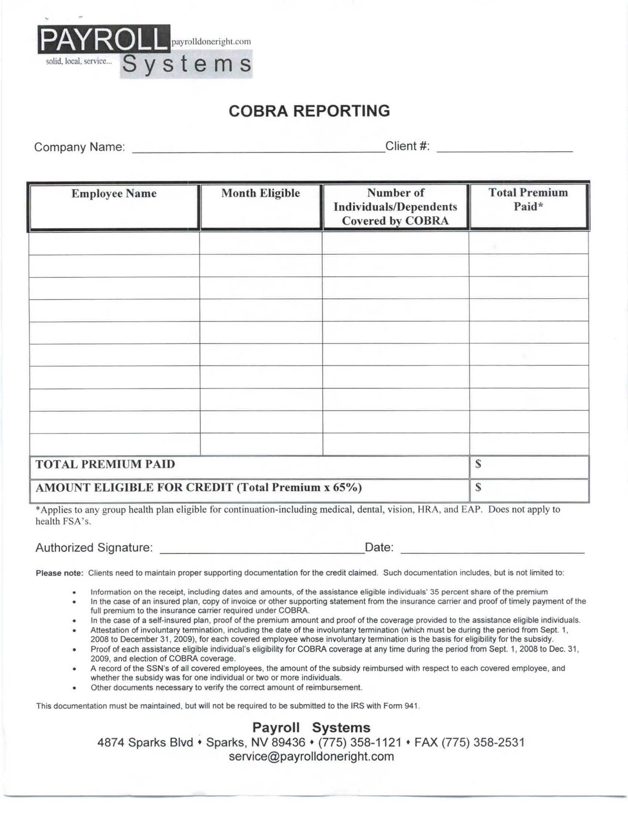 News & Updates: COBRA Premium Reduction