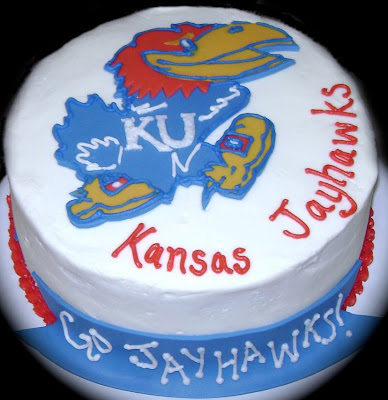 Piece of Cake!: Kansas Jayhawks Cake