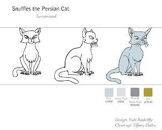 T.R. Dailey: Character Designs and Turnarounds