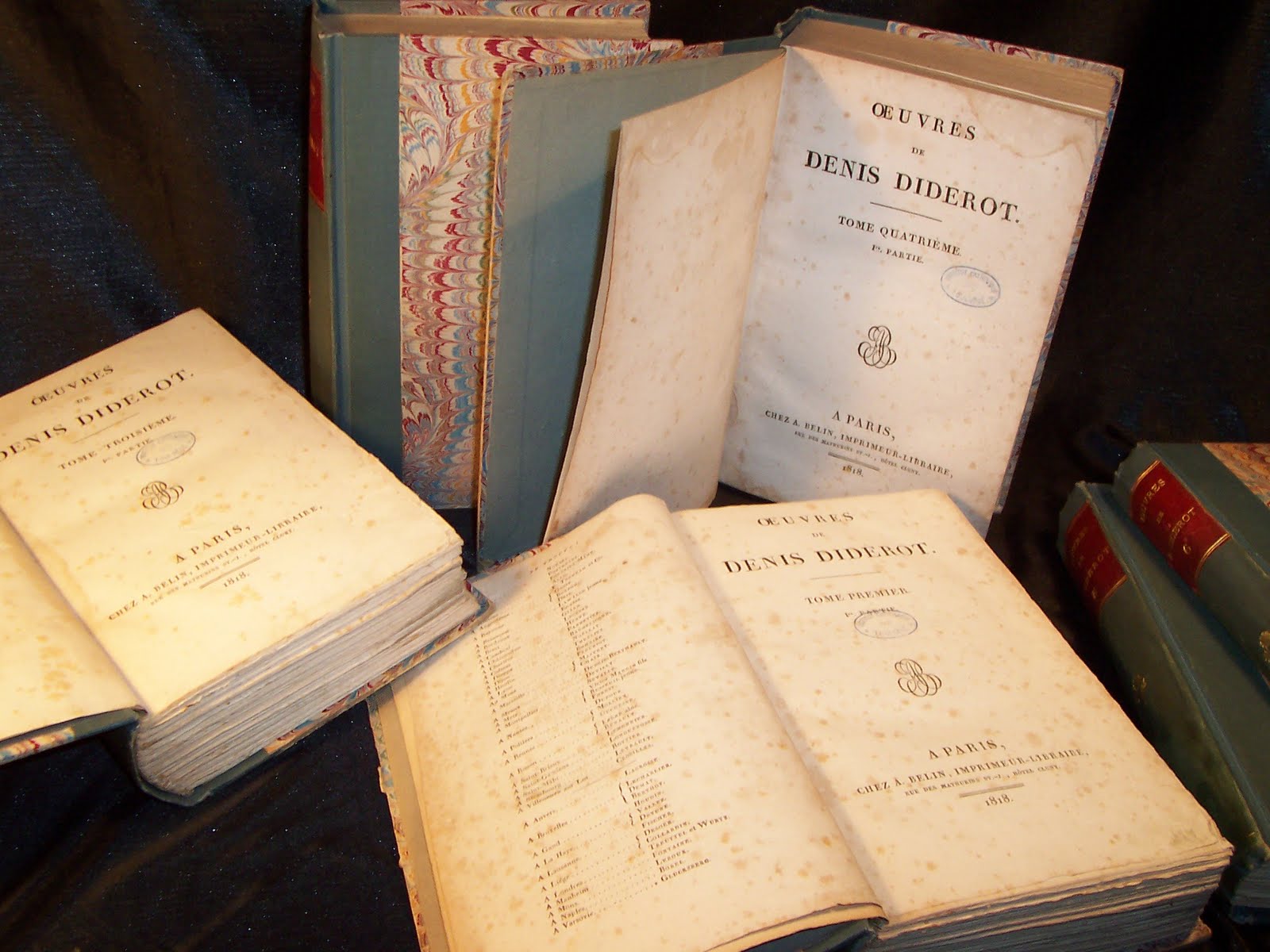 Librairie ancienne et autres trésors...: Oeuvres complètes de Diderot ...