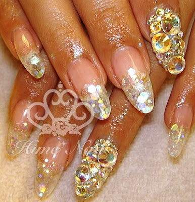 fairyyukiheart: decora nail wedding