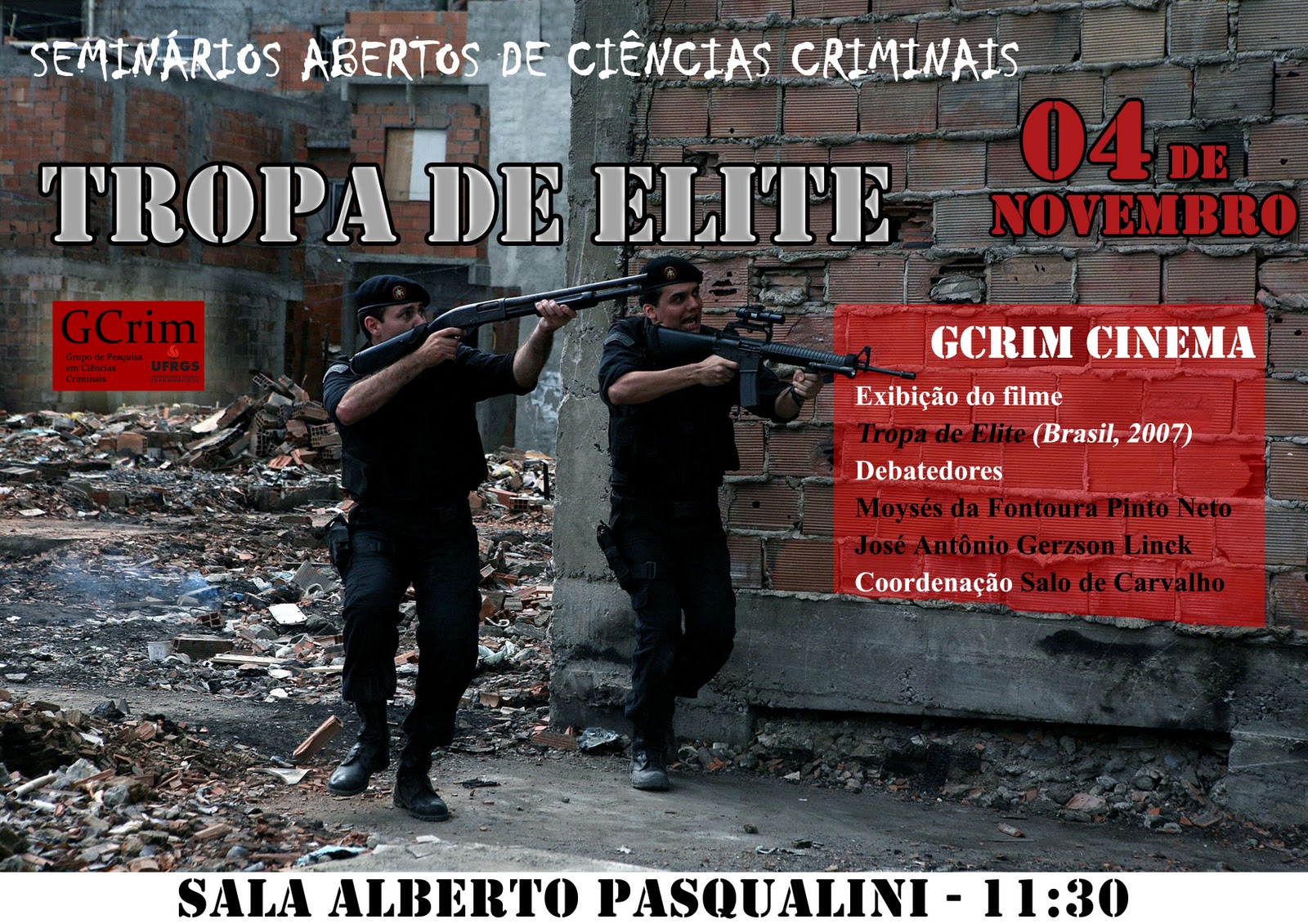 AntiBlog de Criminologia: Tropa de Elite [GCrim Cinema]