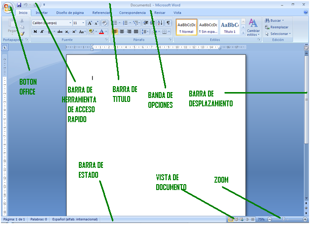 johanita: CACTURAS DEL PANEL DE CONTROL Y DE LA VENTANA DE WORD