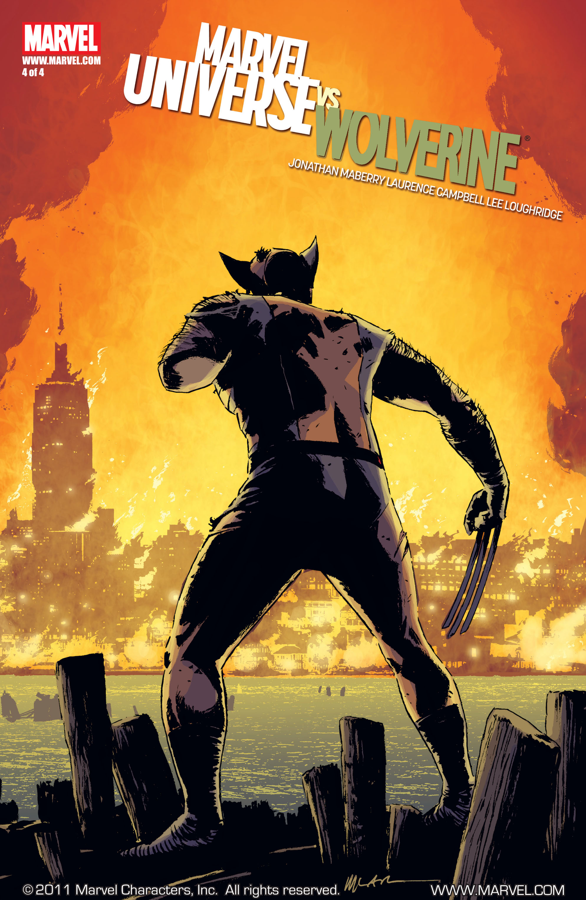 Read online Marvel Universe vs. Wolverine comic - Issue #4