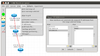 CORE Blog: custom IP address generator