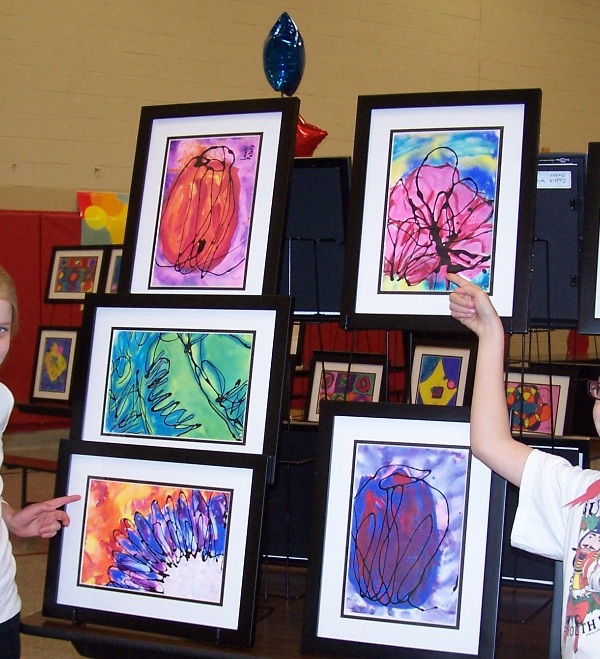 Brightest Crayon in the Blog: Art Show with KidsArt Fairs