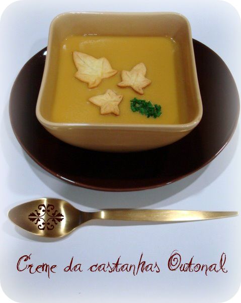 La casita verde: CREMA DE CASTAÑAS / CREME DE CASTANHAS