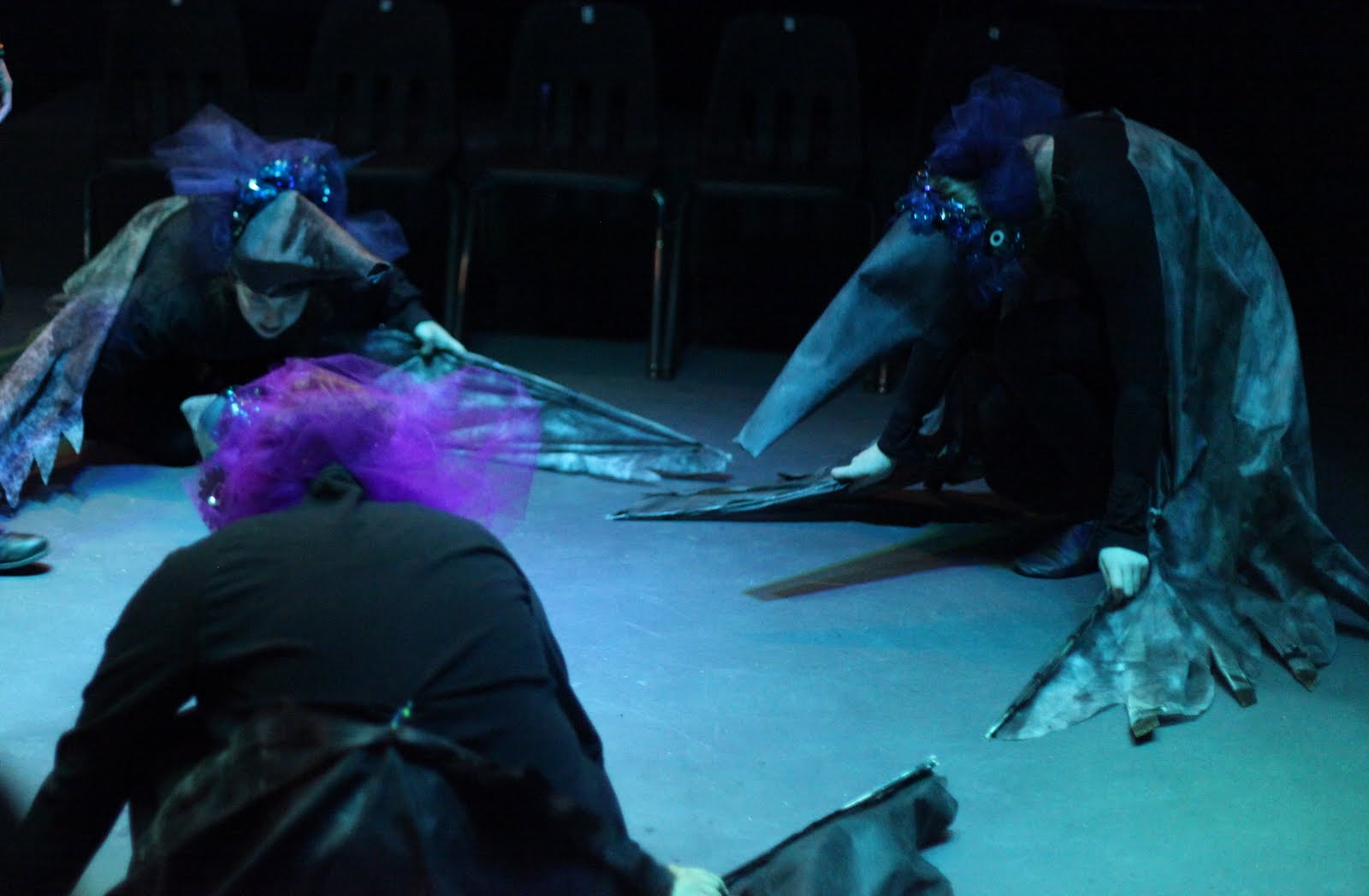 Kari Glass Design: MACBETH: 3 Weird Raven Sisters