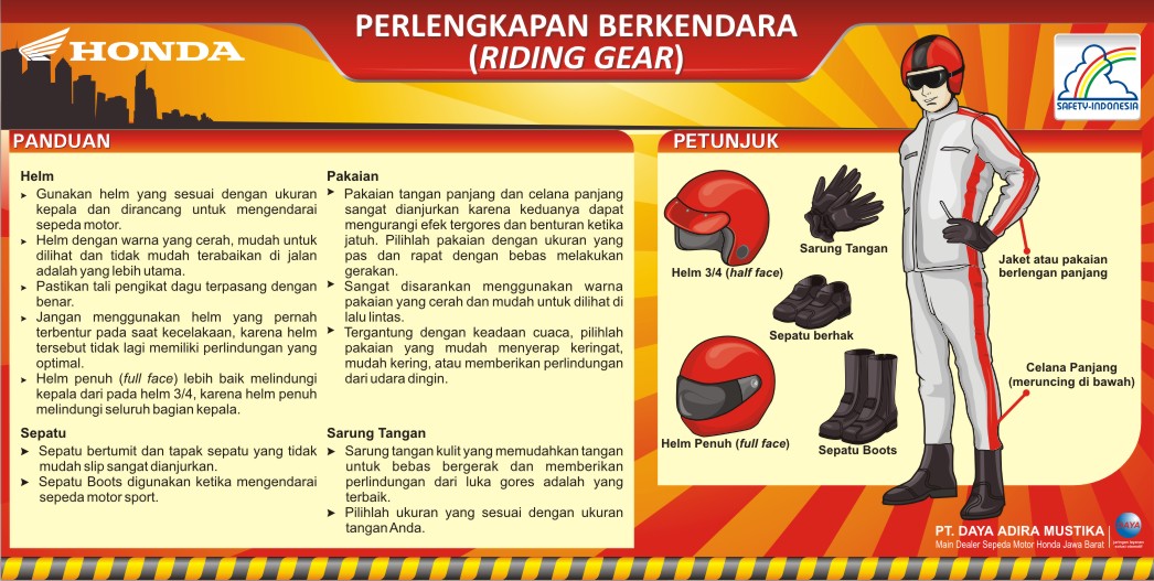 Pangeran Salju's Blog: Safety Riding Foto Story