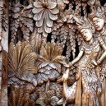 Two inches of Balinese Wood