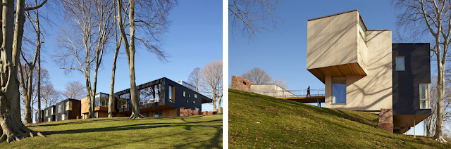 {BLACK. WHITE. YELLOW.}: Jesuit Community Center from Gray Organschi