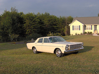 LoveFords: '66 Ford Custom 500 Four Door Sedan