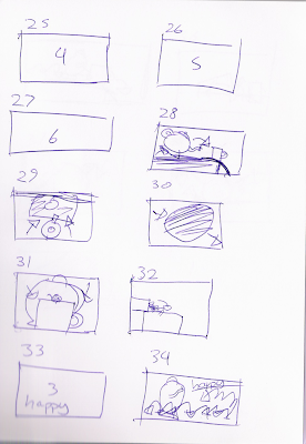 ELM Productions: Thumbnail Storyboard + Character design