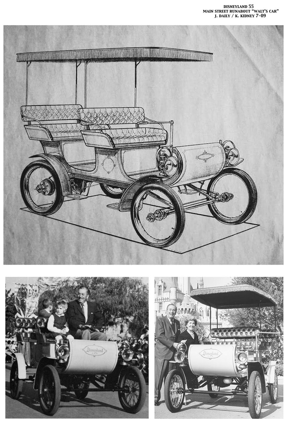 Kevin Kidney: How To Make a Replica of Walt Disney's Car