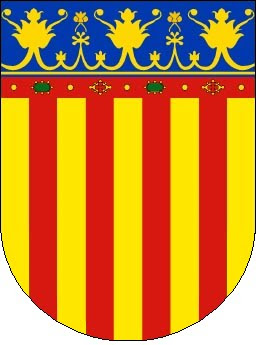Blog de heráldica: EL ESCUDO DE LA COMUNIDAD DE VALENCIA