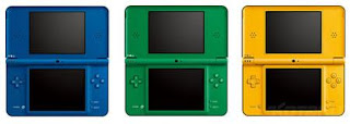 New Nintendo DSi XL Console Colours