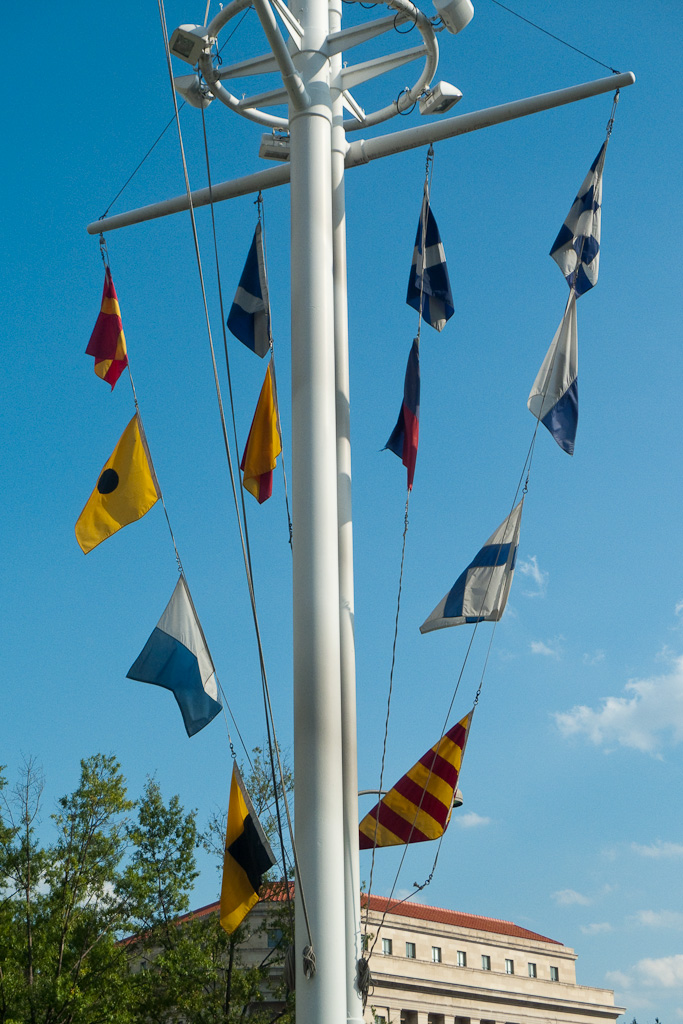 Lost in Translation: The Language of Flags (Navy Memorial)