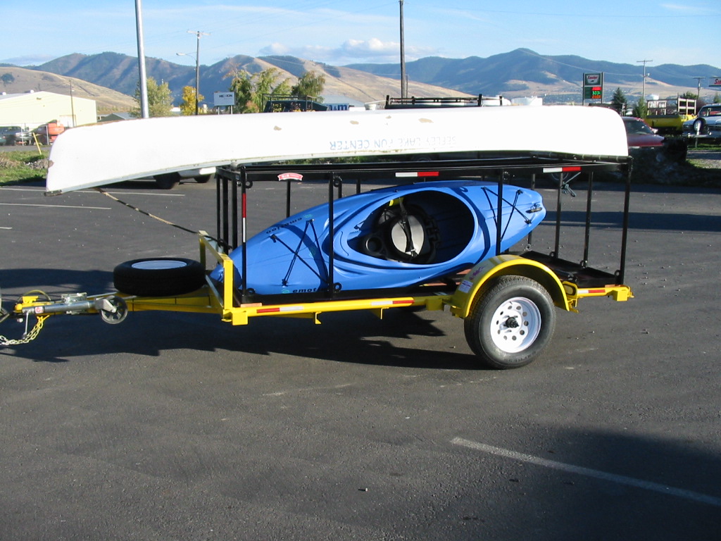 m&m Trailer raft atv: Low Profile Raft / ATV Combo with Ramps