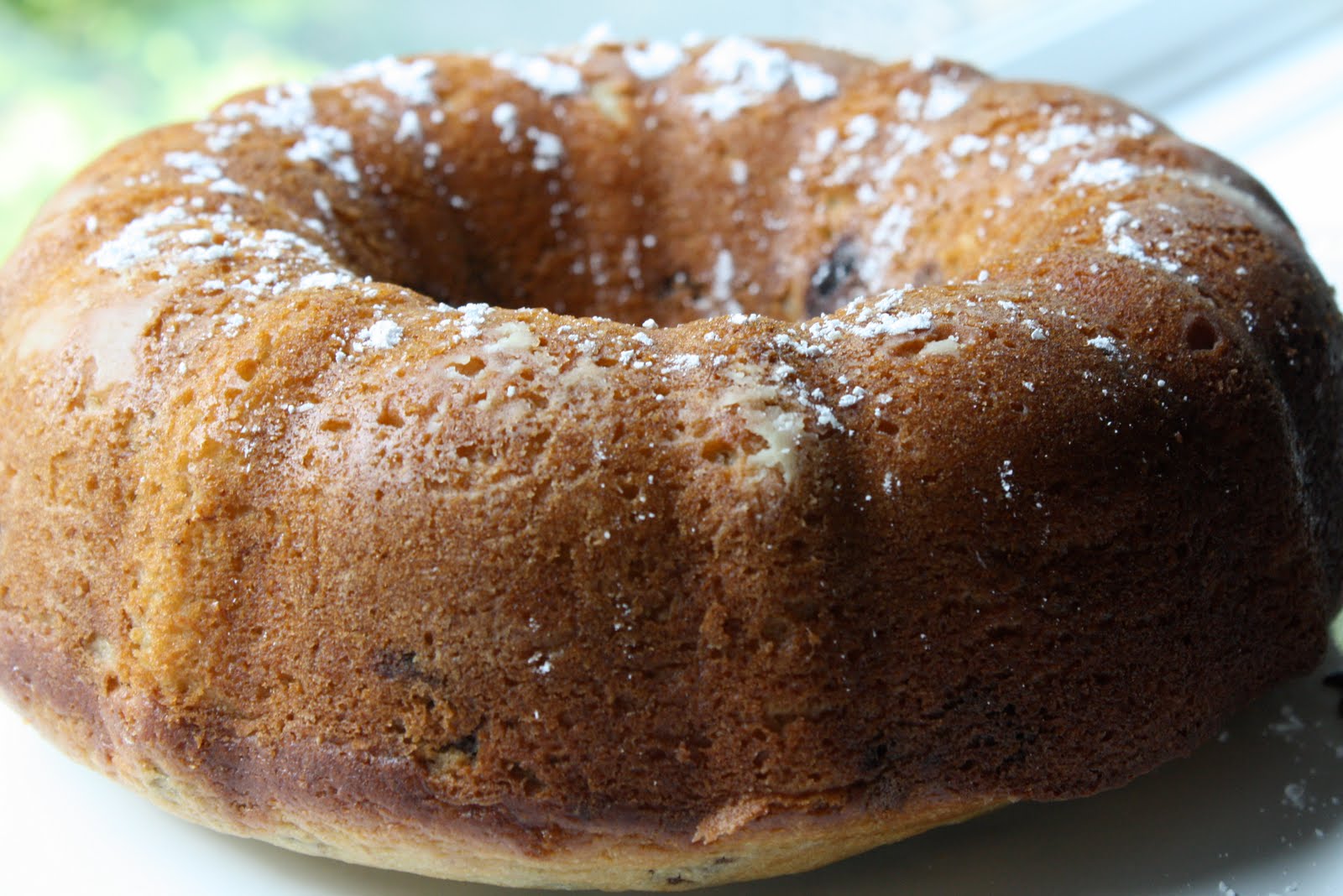 Marbled Banana Bundt Cake
