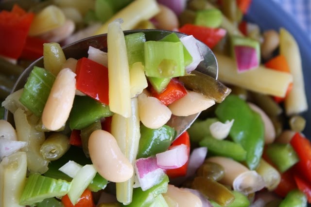 Classic Three Bean Salad — Mommy's Kitchen