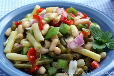Classic Three Bean Salad — Mommy's Kitchen