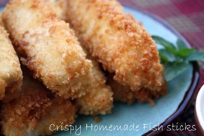 Crispy Homemade Fish Sticks — Mommy's Kitchen