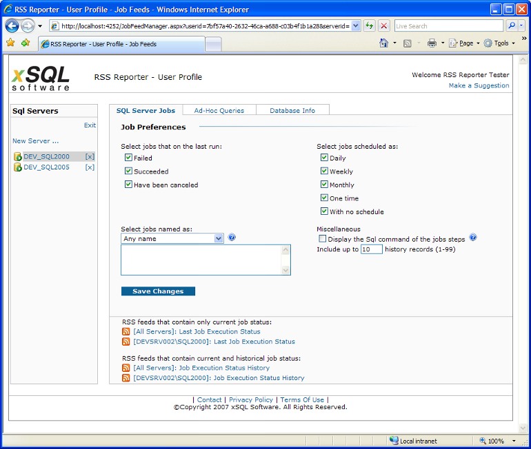 Sql Tools Best Way To Create An Rss Feed From Sql Server