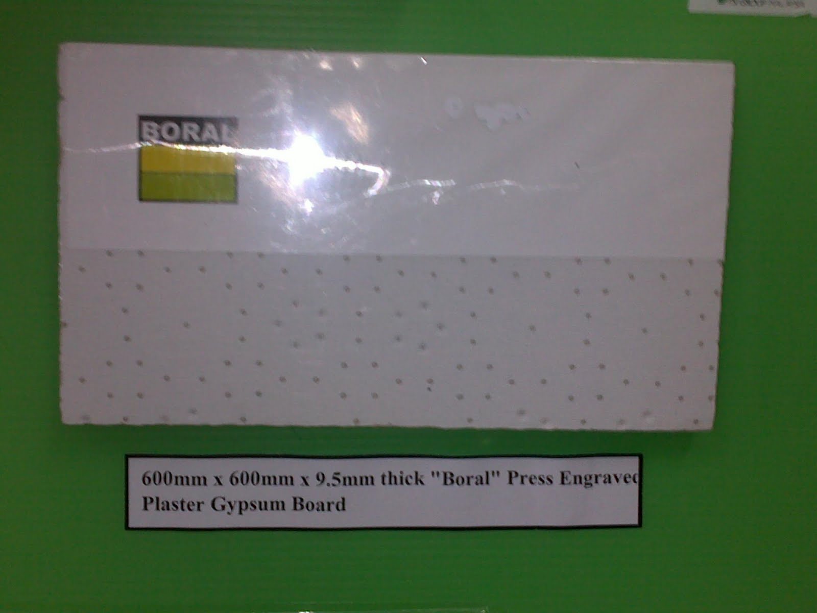 Contoh Sampel Board | Rahsia Membina Bangunan dan Seni Lukisan Architecture