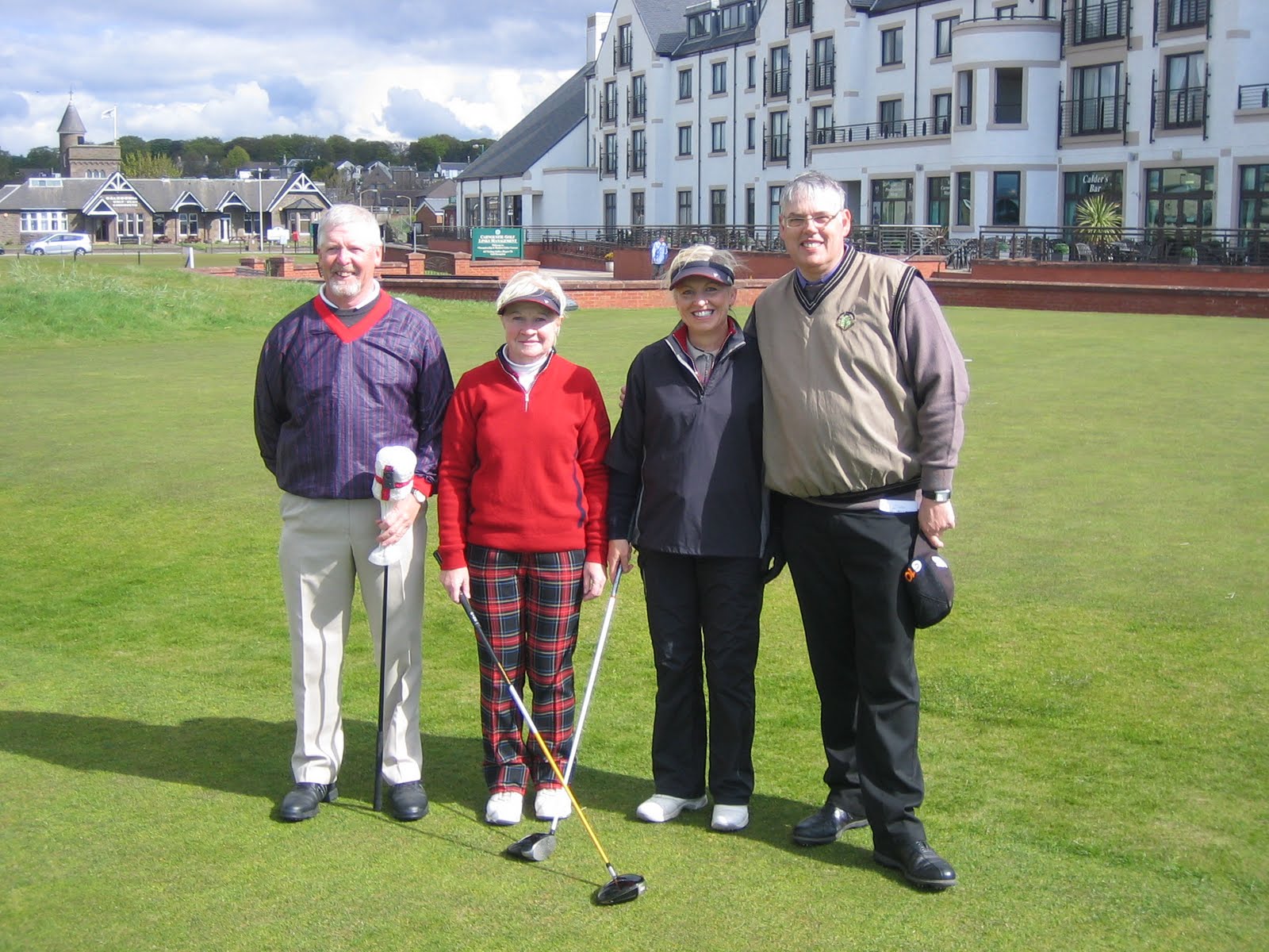 Kate and Martina Carnoustie 2010: 2010