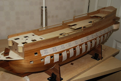 The Construction Of The San Felipe 1690: Cutting Out Gunports