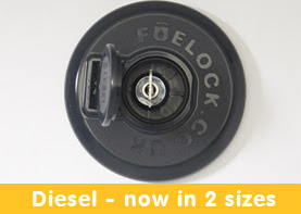 Narrowboat Blackstone: Locking fuel cap