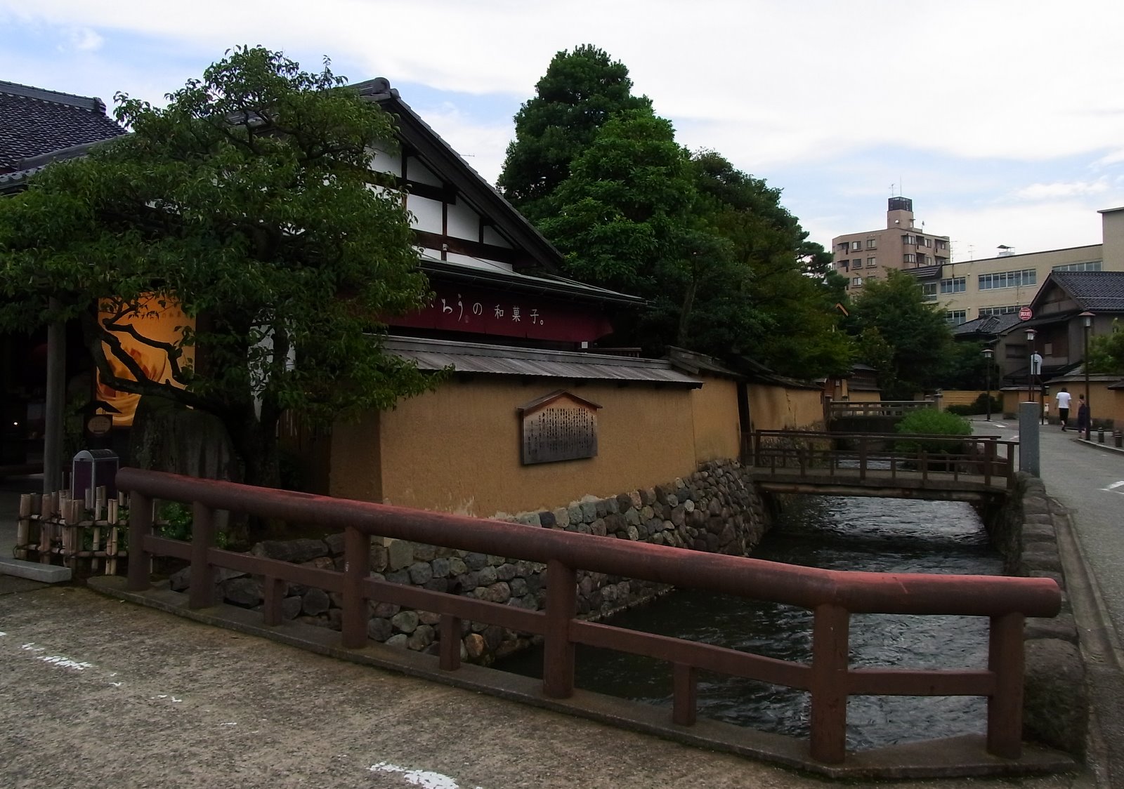 Japan: Kanazawa, the castle, samurai district, and the Oyama Shrine.