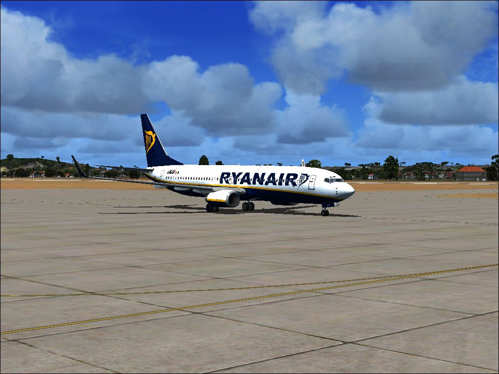 FRSimscreens: [FSX] Ryanair landing in Santander