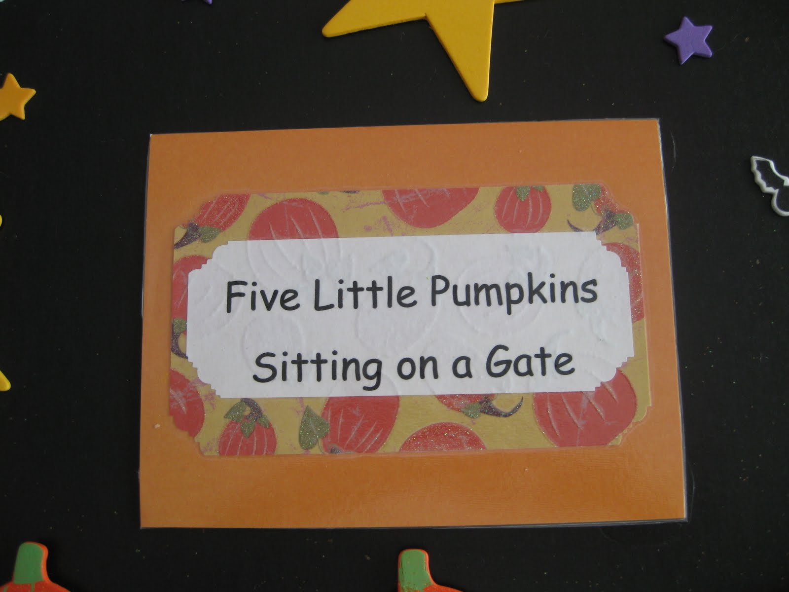 The Alphabet Garden: Five Little Pumpkins!