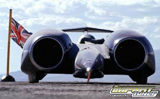 THRUST SSC - World Land Speed Record holder=1228 km/h (763 mph)