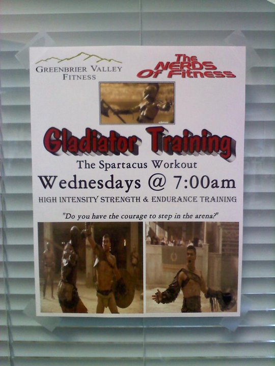 FUNK ROBERTS FITNESS BLOG: SPARTACUS WORKOUT SUCCESS STORY – NERDS OF ...