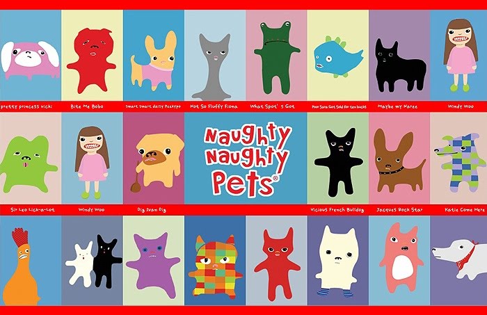 WatchStory: Colorful Naughty Naughty Pets Watches