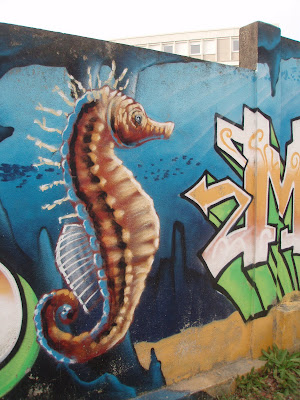 Concarneau Daily Photo: Under the Sea Graffiti