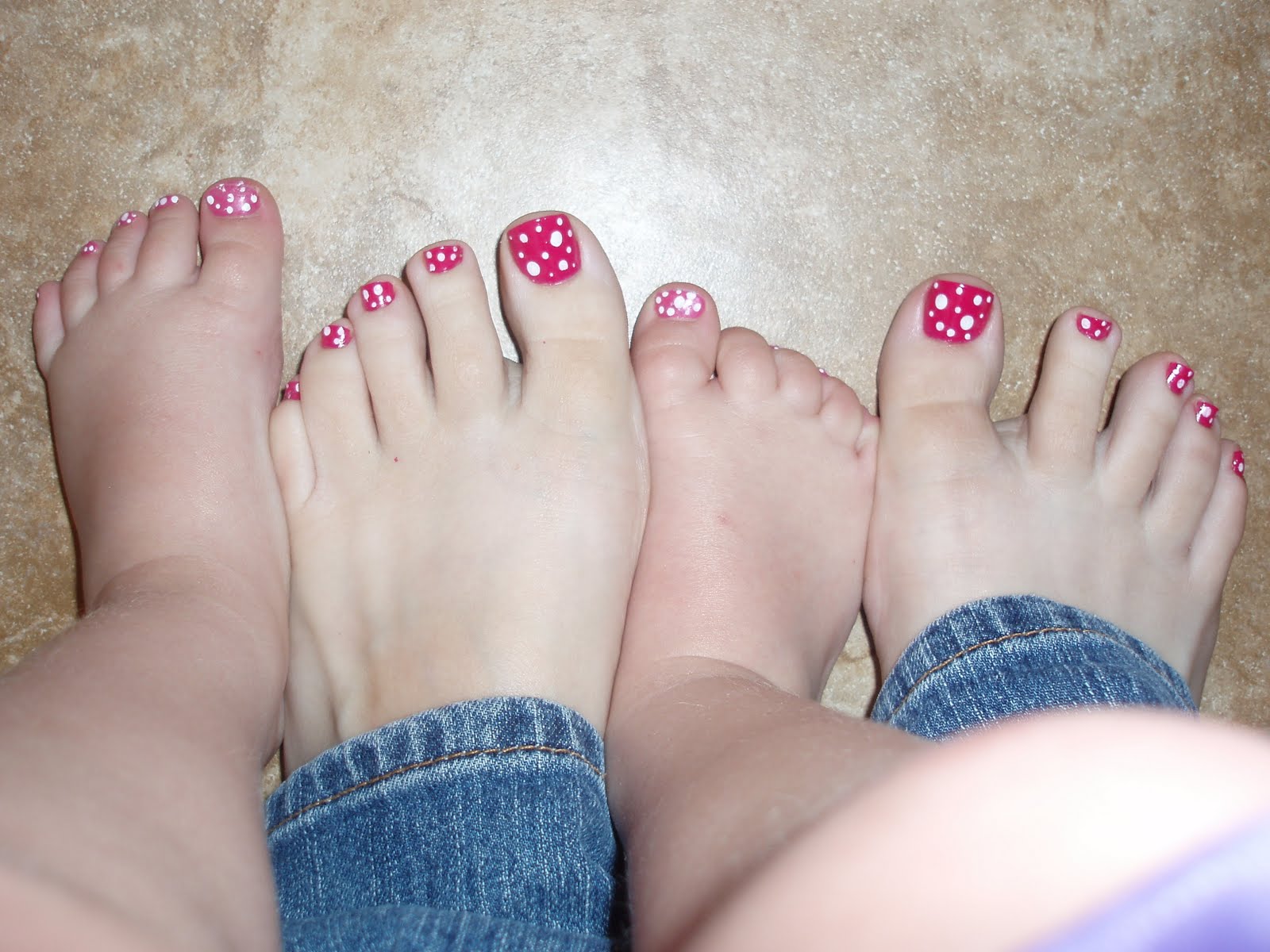 The Good Life: Flying, Farming & Toddlers: Mother/Daughter Pedicures