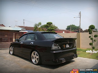 kereta waja: modified proton waja