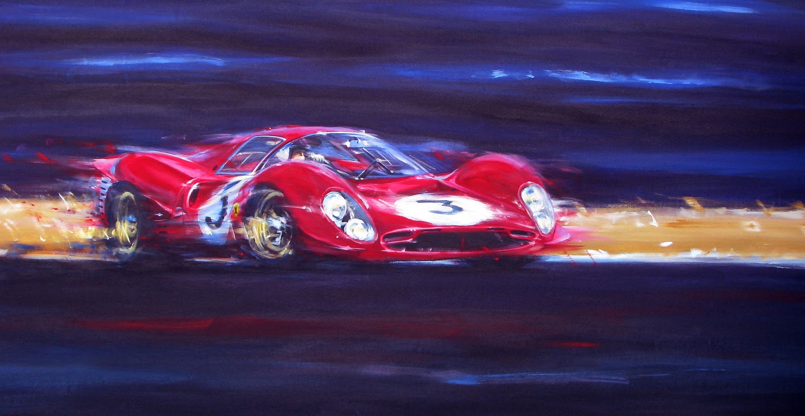 La Galleria Pall Mall London: P4 1967 Ferrai original painting By Klaus ...