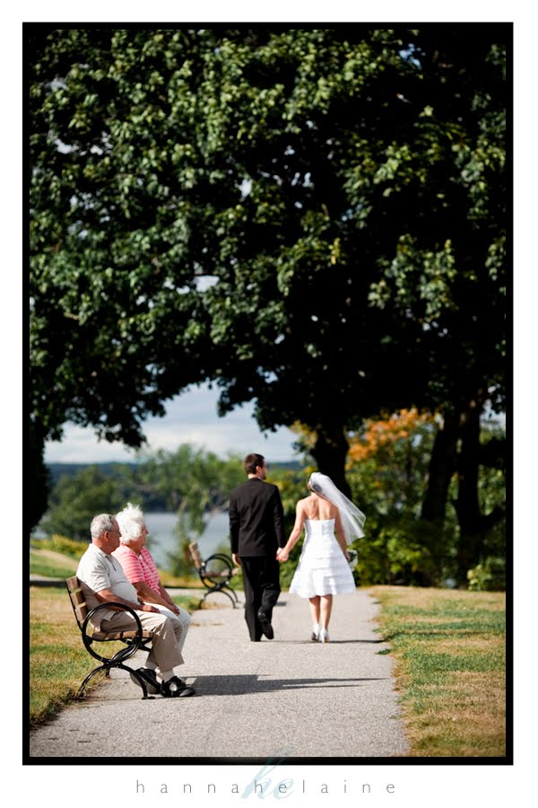 eric + heidi get hitched in maine!