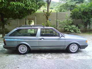 VW Life Style: Parati Surf MK1 + Chão