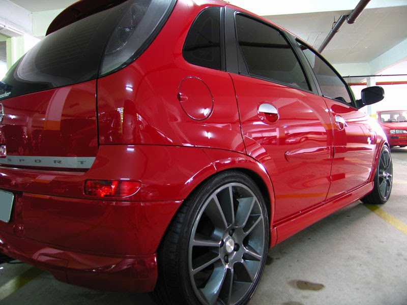 Corsa SS tunado com rodas rodas 17" e rebaixamento - Rebaixados e Tunados