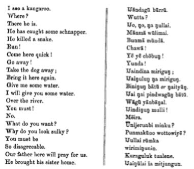 Australian Aboriginal Language Translator