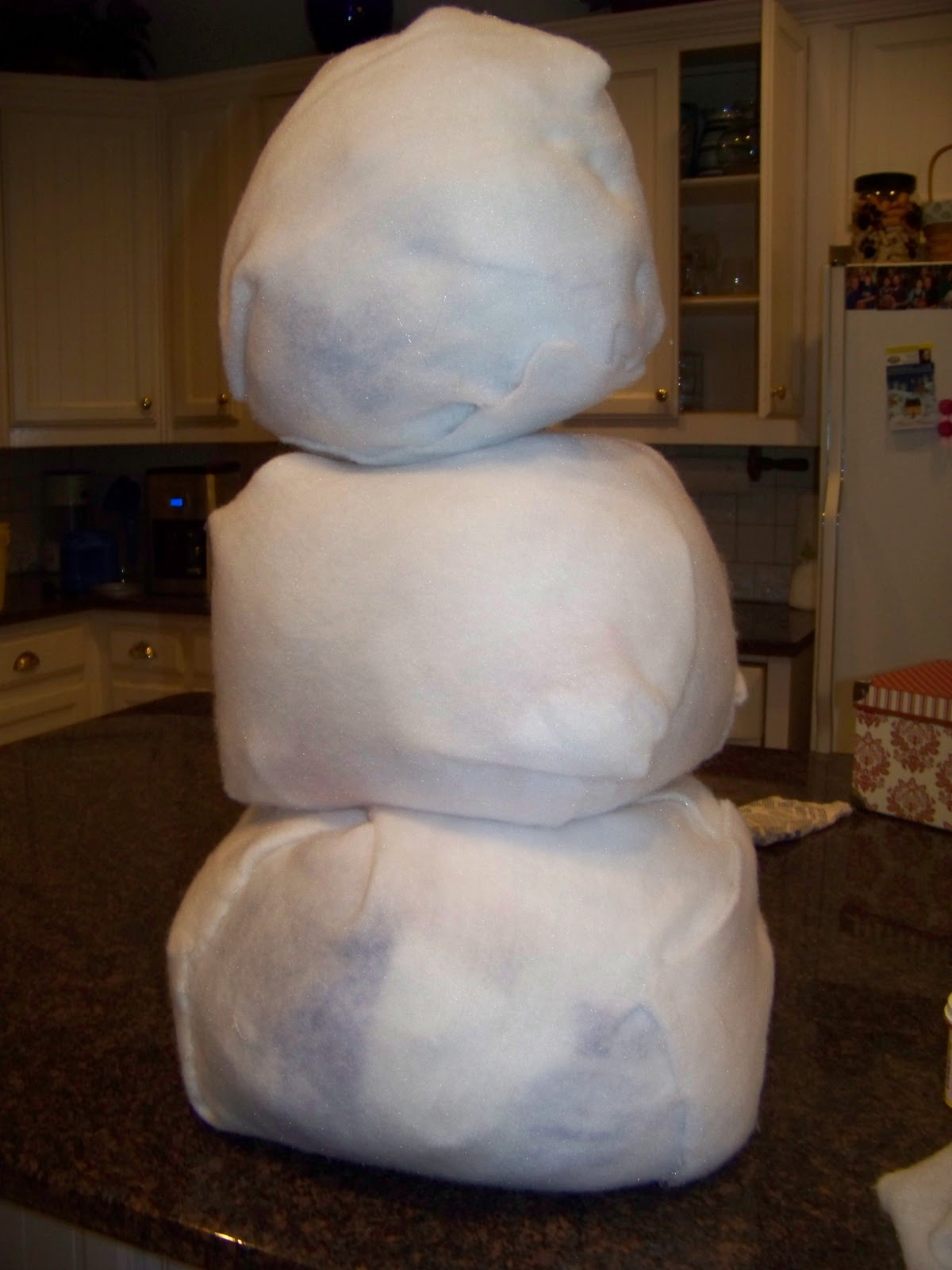 Mrs. Nanette's Nuggets: Trash Bag SNOWMAN IMPROVED